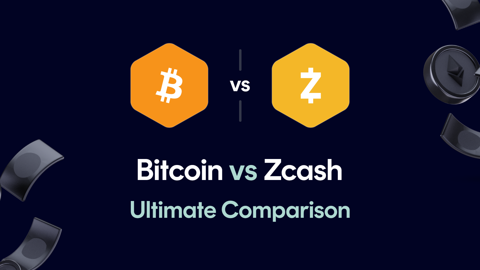 Bitcoin vs Zcash – Comparison & Charts (2026)