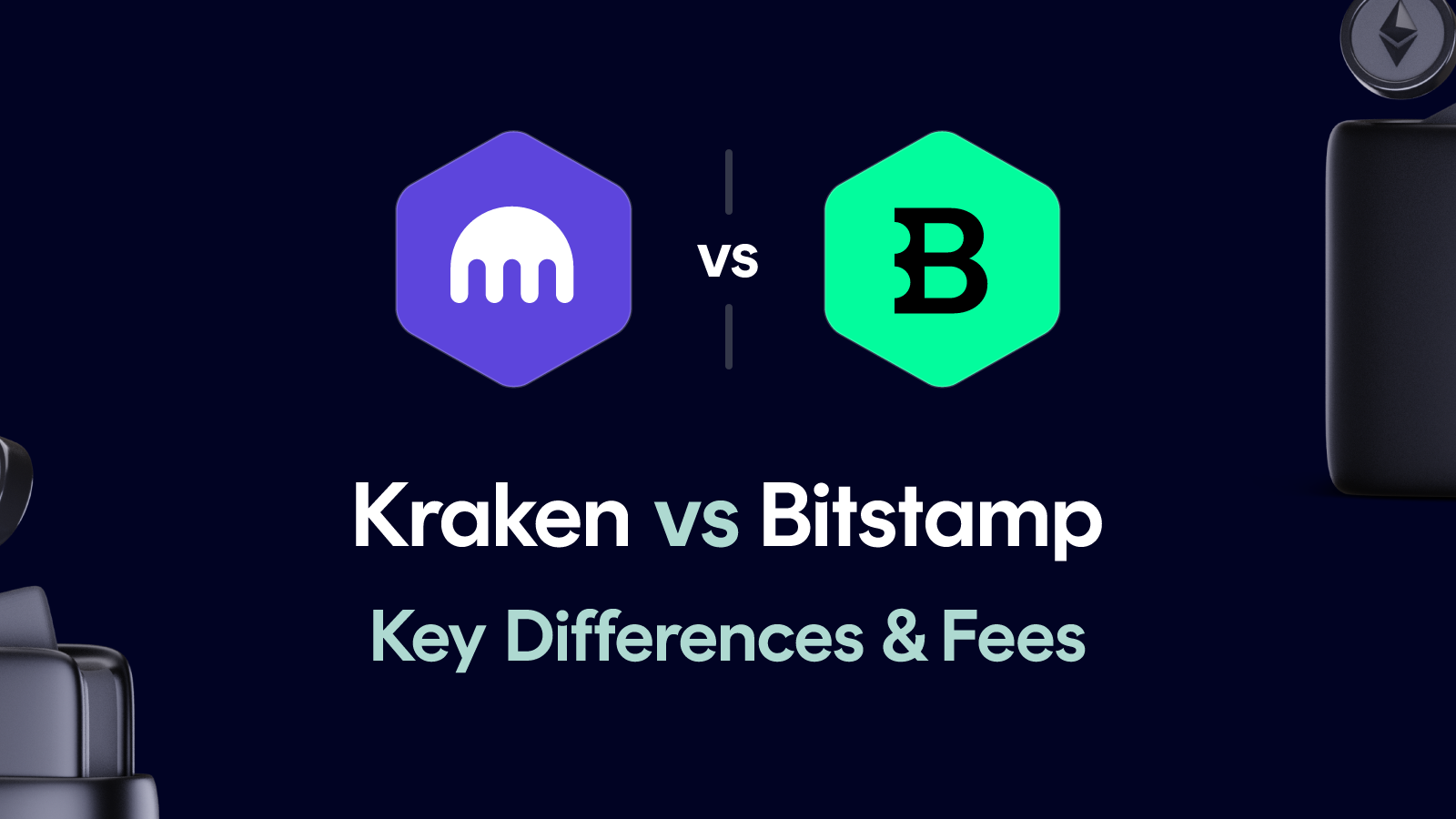 Kraken vs Bitstamp – Key Differences & Fees (2026)