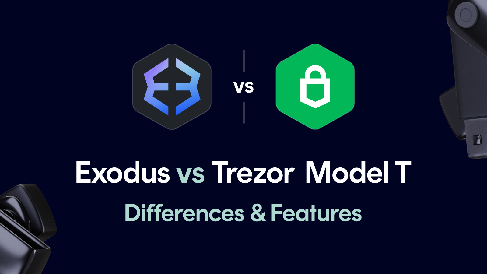 Exodus vs Trezor Model T – Differences & Features (2026)